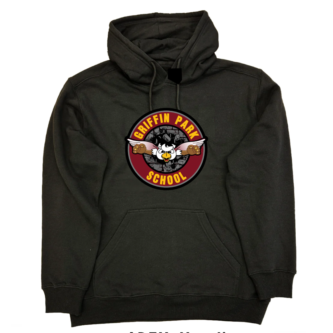 Griffin Park Crest Premium Hoodie (Twill Patch Logo) – Konno Inc.