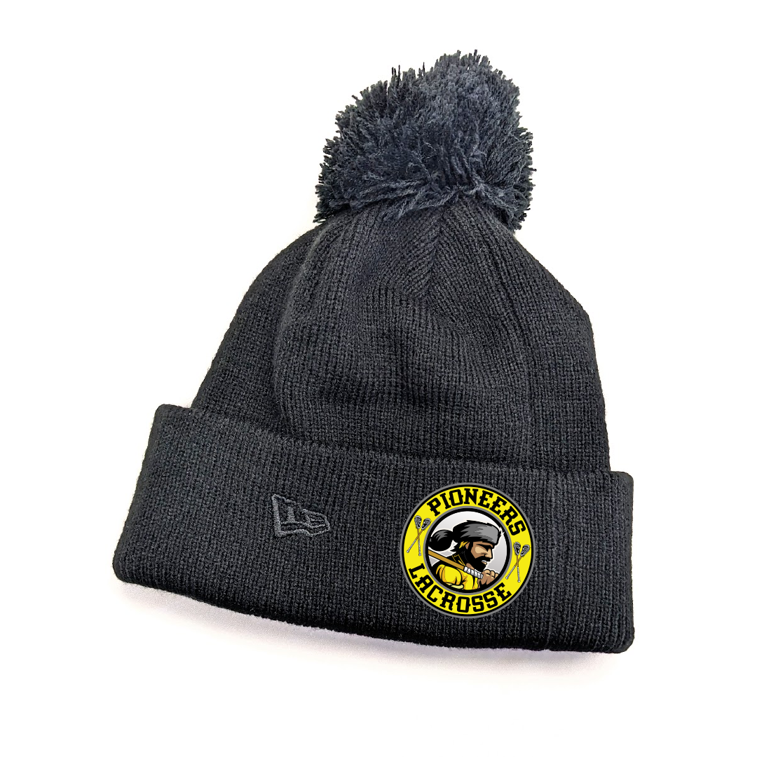 Lethbridge Pioneers New Era Pom Pom Toque (Custom Patch) – Konno Inc.
