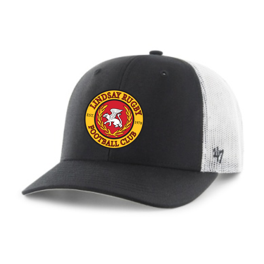 Lindsay RFC'47 Brand Trucker Hat (Custom Patch Logo) – Konno Inc.
