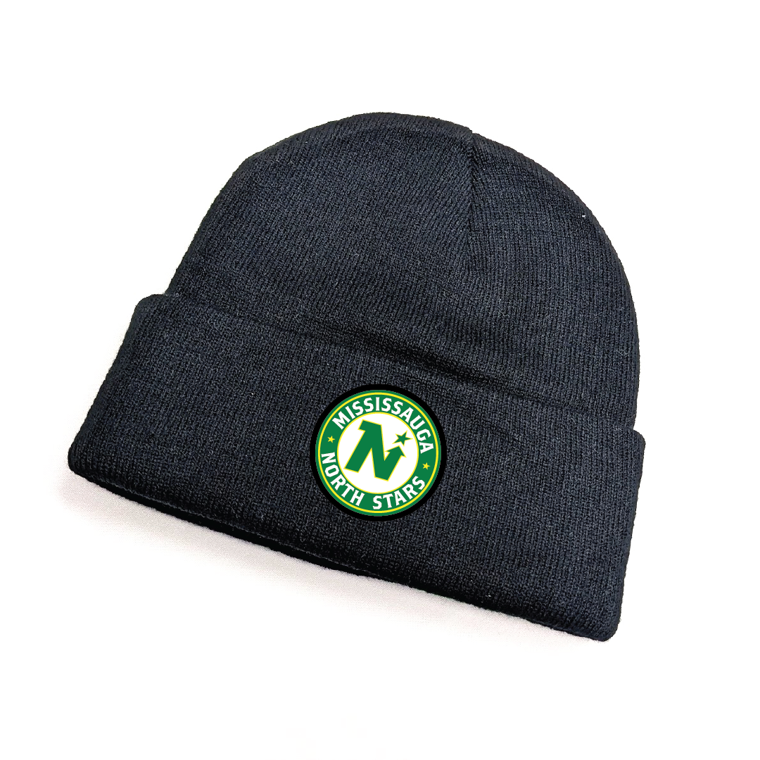 Mississauga North StarsKnit Cuff Toque (Custom Patch Logo) – Konno Inc.