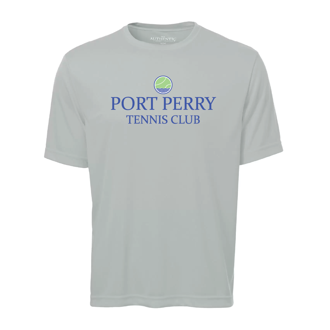 Port Perry Tennis Club Short Sleeve Performance Tee (Print Logo ...