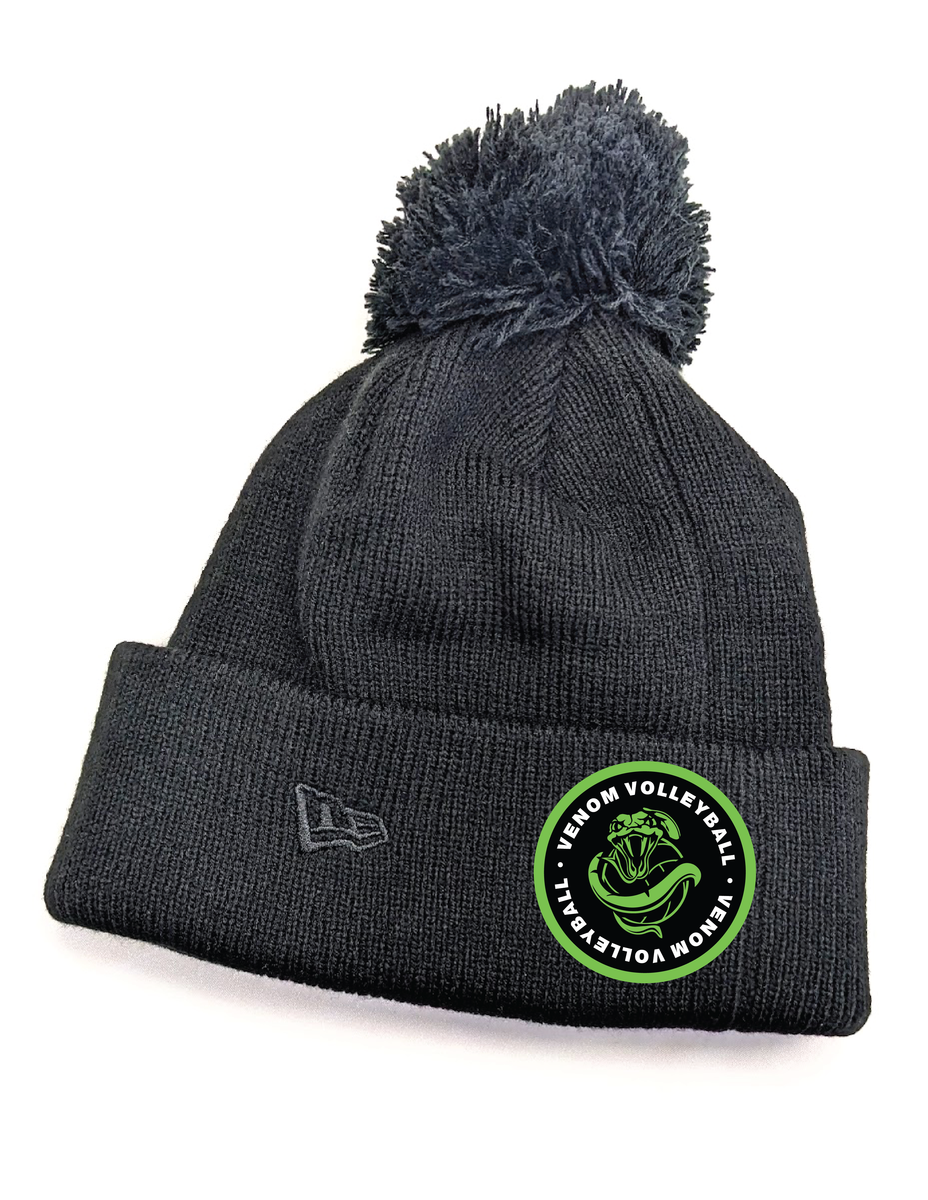 Venom Volleyball New Era Pom Pom Toque (Custom Patch) – Konno Inc.