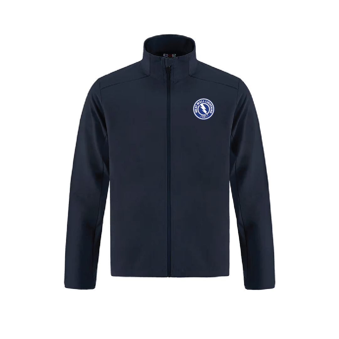 West Mall Lightning Pursuit Track Jacket (Custom Patch Logo) – Konno Inc.