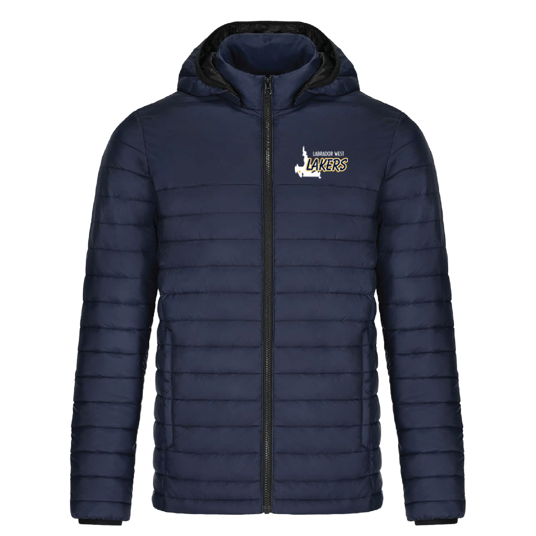 Labrador West Lakers Lightweight Puffy Jacket (Embroidered Full Logo ...