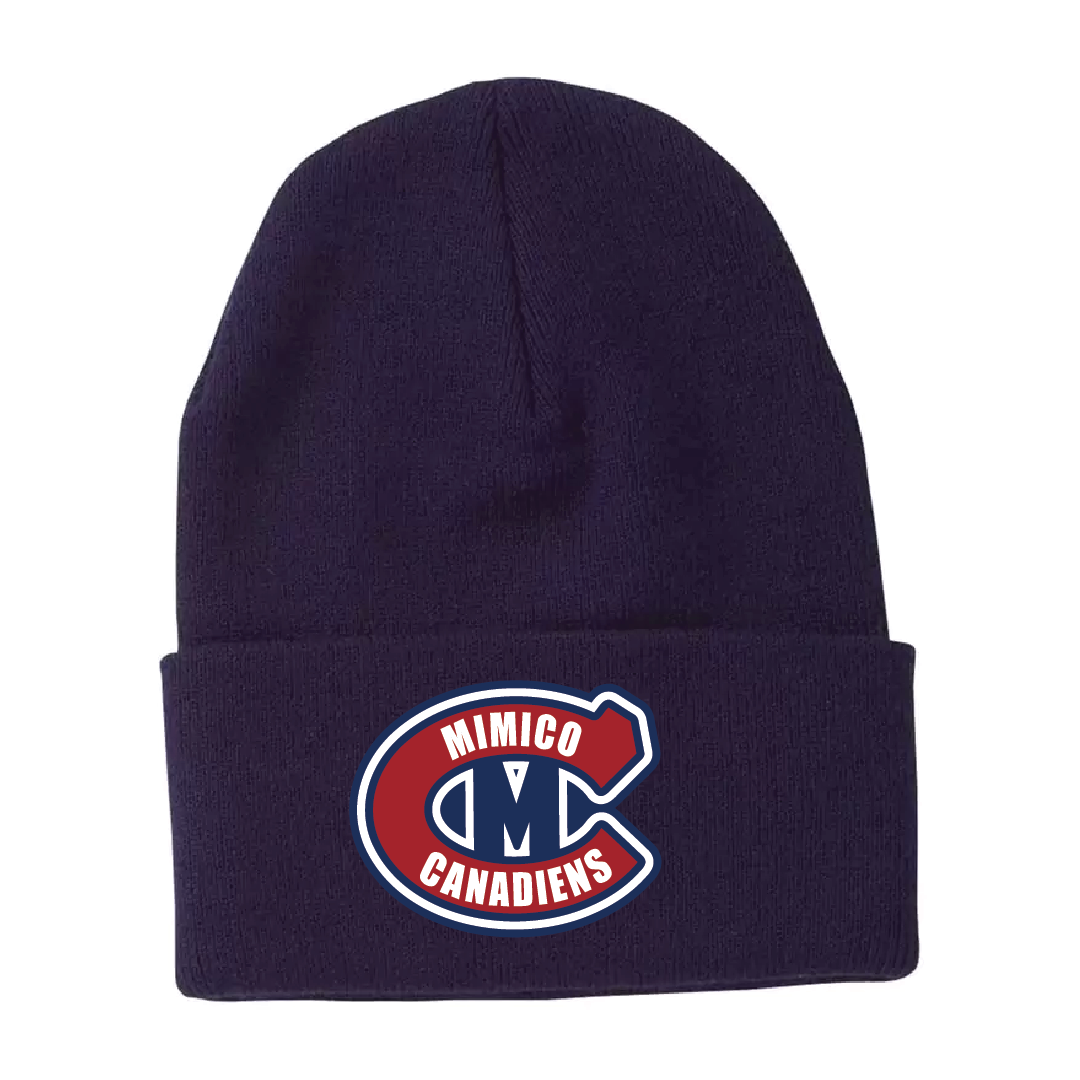 Mimico Canadiens Knit Cuff Toque (Patch Logo) – Konno Inc.