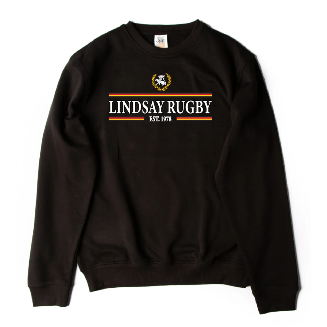 Lindsay Rugby EST.1978 Premium Crewneck (Print Logo) – Konno Inc.