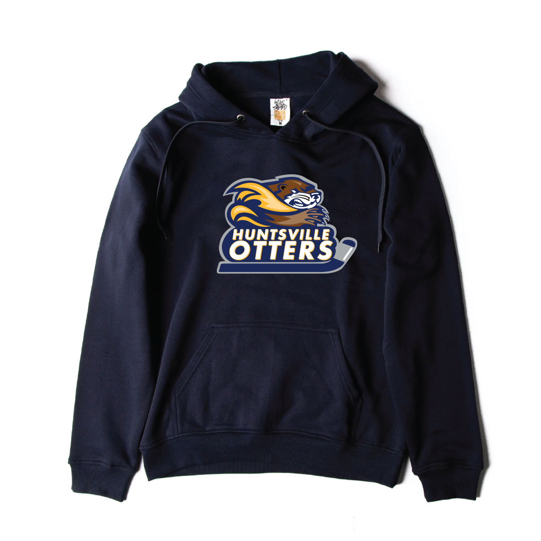 Otters Premium Navy Hoodie (Patch Logo) – Konno Inc.